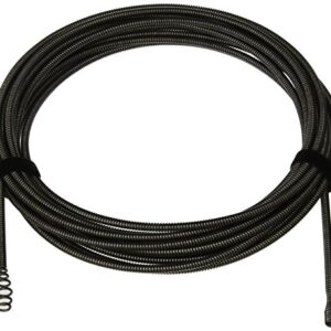 RIDGID 21338 Auto-Spin Replacement Cable, 1/4" x 30'