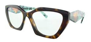 eyeglasses prada pr 9 yv 2au1o1 tortoise