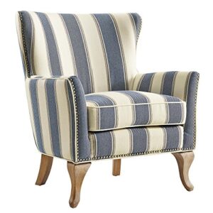 dorel living reva accent chair, blue