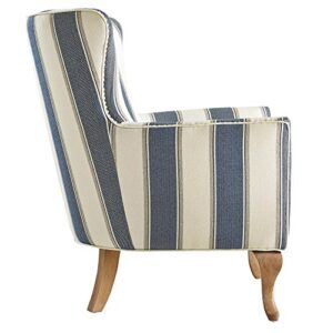 Dorel Living Reva Accent Chair, Blue