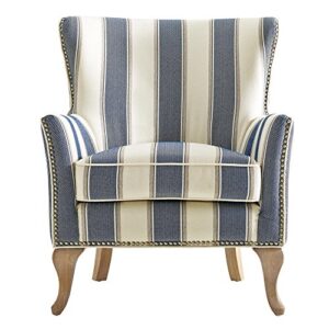 Dorel Living Reva Accent Chair, Blue