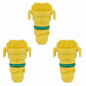 3 PCS Oil Drain Plug Fit For Ford F-150 2015 2016 2017 2018 2019 2020 2021 Lincoln MKZ Replace KX6Z-6730-B, KX6Z6730B, FT4Z-6730-A Plug