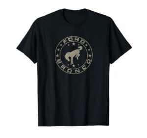 ford bronco vintage star bronco t-shirt