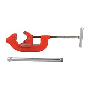 RIDGID 32840 Model 4-S Heavy-Duty Pipe Cutter, 2-inch to 4-inch Steel Pipe Cutter