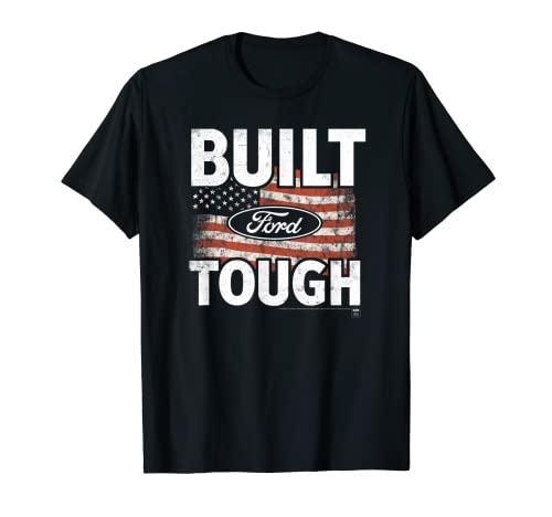 Ford Built Ford Tough Flag T-Shirt