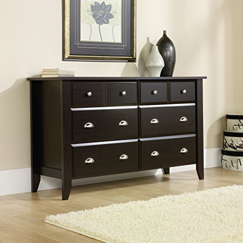 Sauder Shoal Creek Dresser, Jamocha Wood finish