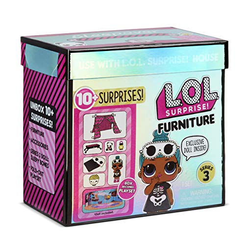 L.O.L. Surprise! Furniture Sleepover with Sleepy Bones & 10+ Surprises