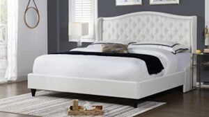 jennifer taylor home waverley tufted wingback platform bed