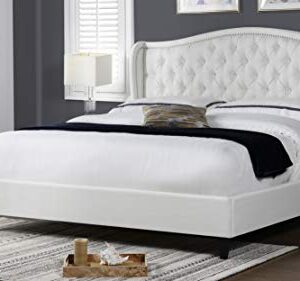 Jennifer Taylor Home Waverley Tufted Wingback Platform Bed