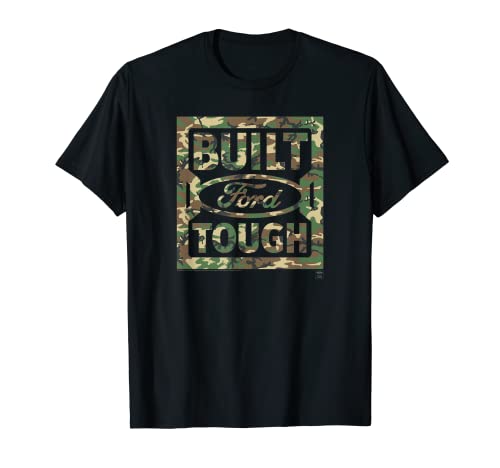 Ford Camo Built Ford Tough T-Shirt