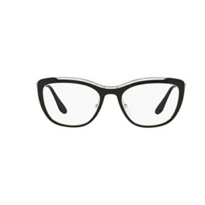 Prada PR 04VV Women's Eyeglasses Black/Ivory 51