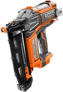 ridgid hyperdrive 16 gauge 18v brushless 2-1/2 in. straight finish nailer