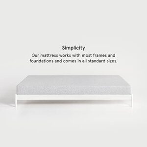 Nod by Tuft & Needle 8-Inch Queen Mattress, Adaptive Foam Bed in a Box, Responsive and Supportive, CertiPUR-US, 100-Night Sleep Trial, 10-Year Limited Warranty