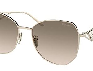 Prada PR 57YS Pale Gold/Brown Shaded 57/18/140 women Sunglasses