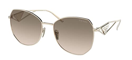 Prada PR 57YS Pale Gold/Brown Shaded 57/18/140 women Sunglasses