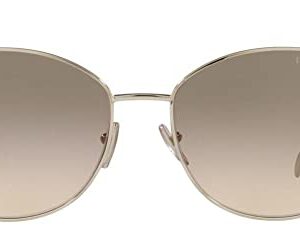 Prada PR 57YS Pale Gold/Brown Shaded 57/18/140 women Sunglasses