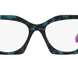 Prada PR 09YV Teal Tortoise 54/18/140 women Eyewear Frame