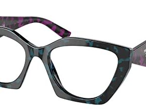 Prada PR 09YV Teal Tortoise 54/18/140 women Eyewear Frame