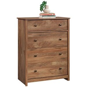 Sauder River Ranch 4-Drawer Dresser Chest in Sindoori Mango, Sindoori Mango Finish