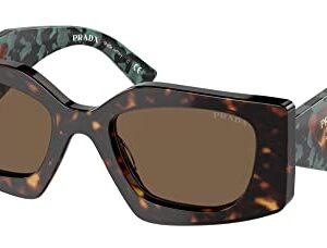 Prada PR 15YS Tortoise/Dark Brown One Size