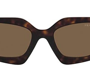 Prada PR 15YS Tortoise/Dark Brown One Size