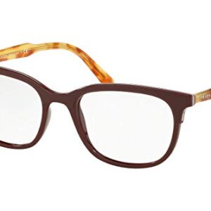 Prada PR 05VV Men's Eyeglasses Bordeaux 53