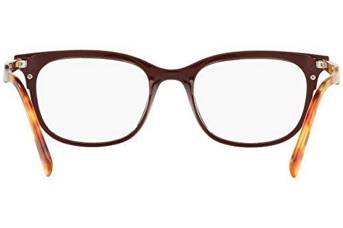 Prada PR 05VV Men's Eyeglasses Bordeaux 53