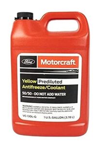 genuine ford fluid vc-13dl-g yellow pre-diluted antifreeze/coolant – 1 gallon