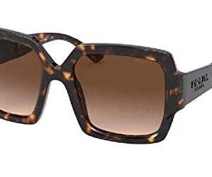 Prada PR21XS 2AU6S1 54MM Havana/Brown Gradient Square Sunglasses for Women + BUNDLE With Designer iWear Complimentary Eyewear Kit