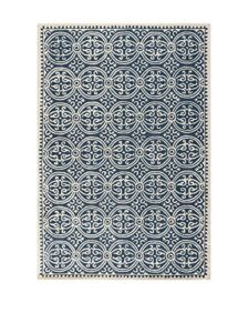 safavieh cambridge collection 8′ x 10′ navy blue/ivory cam123g handmade moroccan premium wool area rug