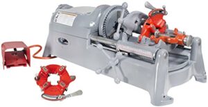 ridgid® 535 v1 pipe threading machine with 811 die head extra head alloy steel dies and reamer (renewed)