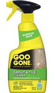 goo gone grout & tile cleaner – stain remover – 14 fl. oz.