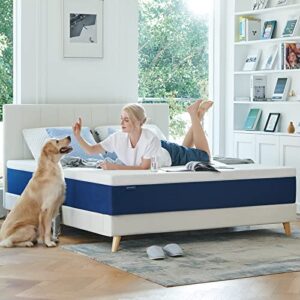 Twin Mattress, Molblly 8 inch Gel Memory Foam Mattress with CertiPUR-US Bed Mattress in a Box for Sleep Cooler & Pressure Relief, Twin Size