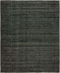 kalaty terra area rug, 7’6″ x 9’6″, graphite