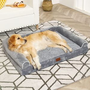 Lazy Lush XL Dog Bed, Dog Beds for Extra Large Dogs, XLarge Dog Bed, Large Dog Bed with Removable Washable Cover, Outdoor Dog Bed, Washable Dog Bed