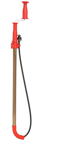 RIDGID 59802 K-6 DH Toilet Auger, 6-Foot & Green Gobbler Drain Clog Dissolver, Drain Opener-Cleaner,Toilet Clog Remover, 31 oz