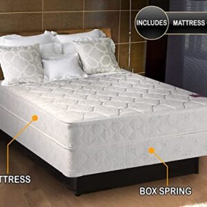 DS Solutions USA American Legacy Gentle Firm Innerspring Twin Size (39"x75"x8") Mattress Only - Sleepy System with Enhance Support Fully Assembled, Orthopedic, Good for Your Back, Longlasting