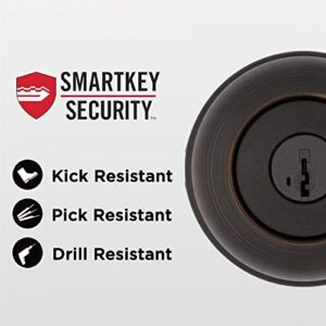 Kwikset Juno Entry Knob featuring SmartKey® in Venetian Bronze - 97402-737