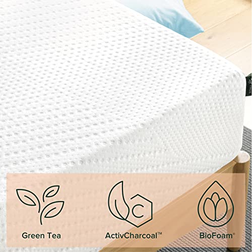 Zinus 8 Inch Green Tea Essential Memory Foam Mattress/Bed-in-a-Box/Affordable Mattress/CertiPUR-US Certified, Queen