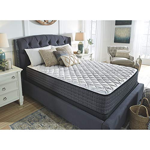 Signature Design by Ashley Limited Edition 11 Inch Firm Hybrid Mattress, CertiPUR-US Certified Gel Foam, Queen