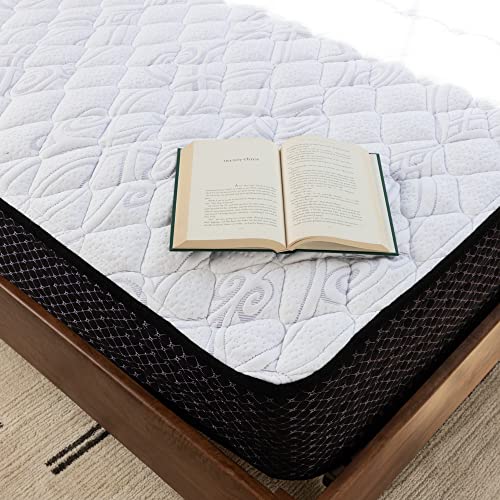 Signature Design by Ashley Limited Edition 11 Inch Firm Hybrid Mattress, CertiPUR-US Certified Gel Foam, Queen