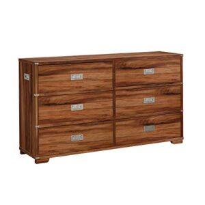 sauder vista key dresser, l: 59.06″ x w: 15.67″ x h: 33.31″, blaze acacia finish