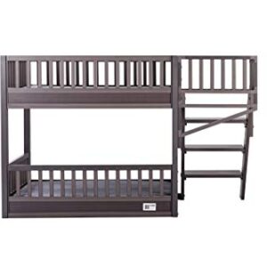 ECOFLEX® Dog Bunk Bed with Removable Cushions in Grey