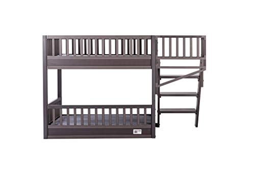 ECOFLEX® Dog Bunk Bed with Removable Cushions in Grey