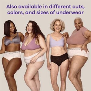 Always Discreet, Incontinence & Postpartum Underwear for Women, Maximum, Large, 17 Count