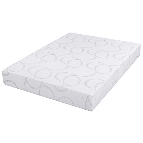 PrimaSleep 9 inch Aurora Multi-Layered I-Gel Infused Memory Foam Mattress, Queen