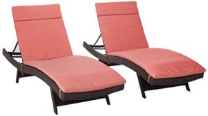 christopher knight home salem outdoor chaise lounge