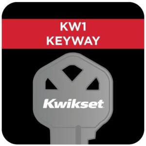 Kwikset Lido Keyed Entry Lever and Single Cylinder Deadbolt Combo Pack with Microban Antimicrobial Protection featuring SmartKey Security in Satin Nickel (99910-038)