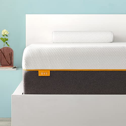 OYT King Size Mattress, 14" Inch Gel Memory Foam King Bed Mattress in a Box with CertiPUR-US Certified Foam for Sleep Supportive & Pressure Relief,Cloud-Like Experience