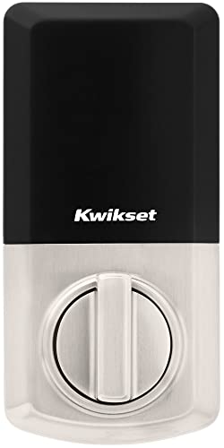 Kwikset 9270CNT-514S Kwikset 9270CNT-S SmartCode Deadbolts Touchscreen Single Cylinder Keyless Entry Deadbolt with UL Fire Rating and Smartkey Technology